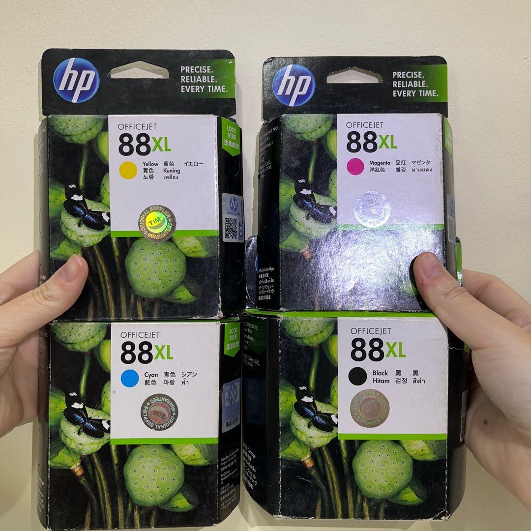 Cartridge Tinta Printer HP 88 xl (1 pcs) For Printer HP Officejet Pro K550, K550dtn, K550dtwn ...