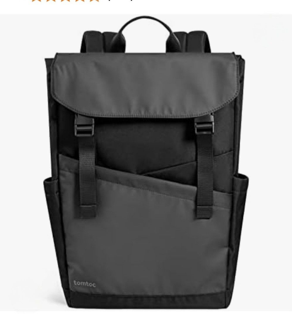 tomtoc Flap Laptop Backpack on Carousell