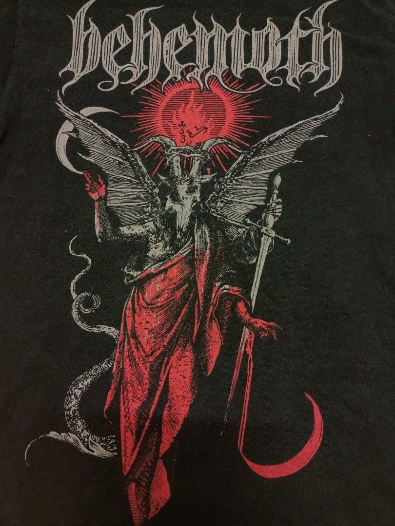 Tshirt band behemoth, Men's Fashion, Tops & Sets, Tshirts & Polo Shirts ...