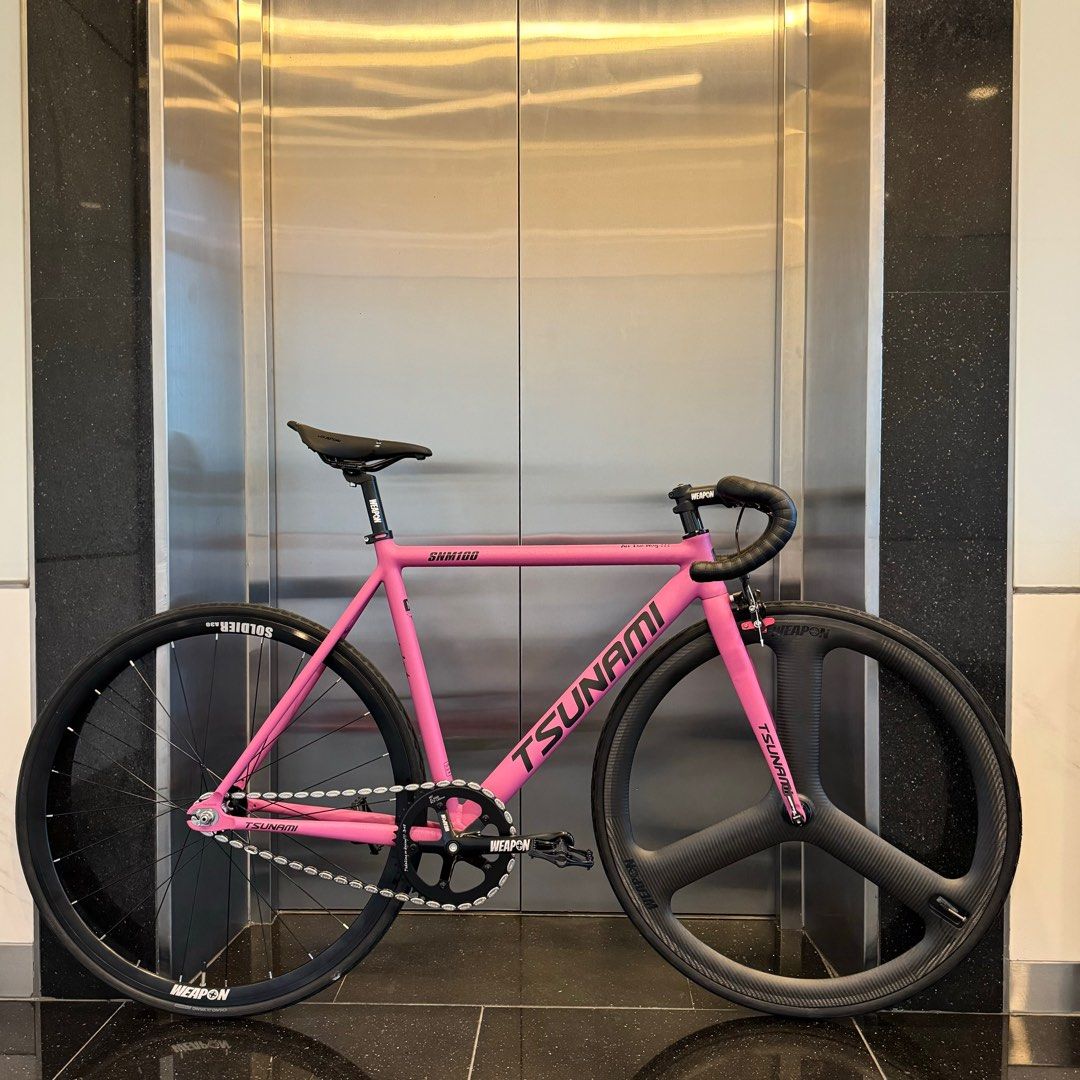 Tsunami Elite/frame set $380/complete bike $719/alloy by/fixie bike ...