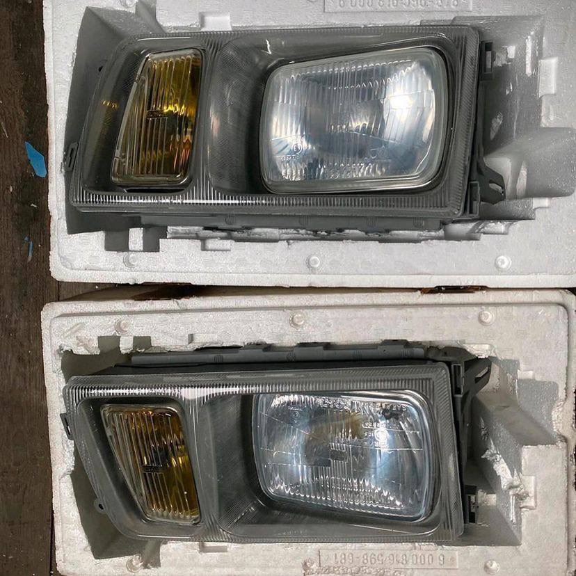 US headlights for the W126 sedan. Mercedes Benz Original, Cars, Cars for Sale on Carousell