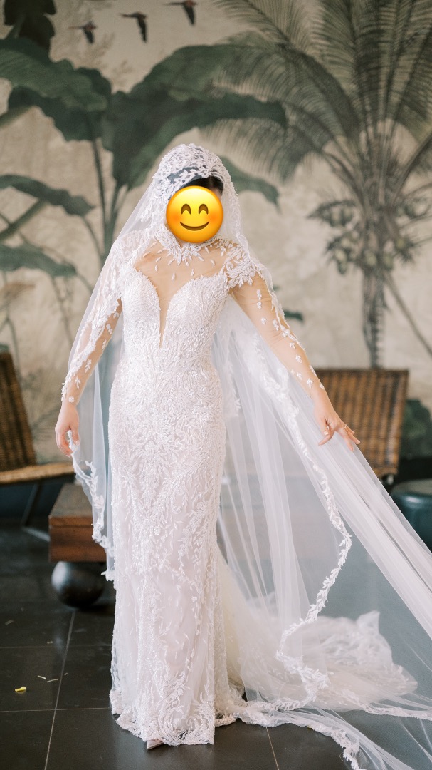 Vee Tan Wedding Gown, Women's Fashion, Dresses & Sets, Evening dresses ...