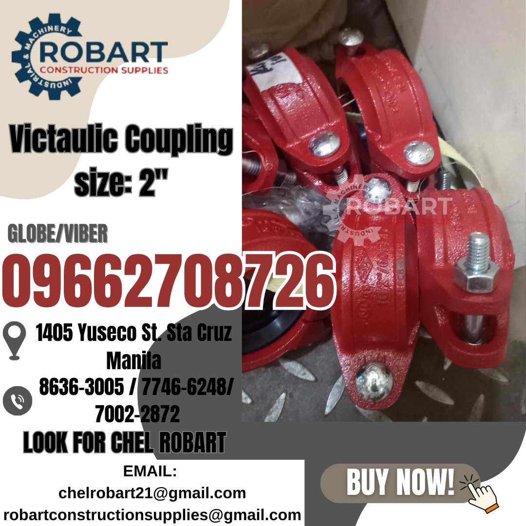 VICTAULIC COUPLING, Commercial & Industrial, Construction Tools ...