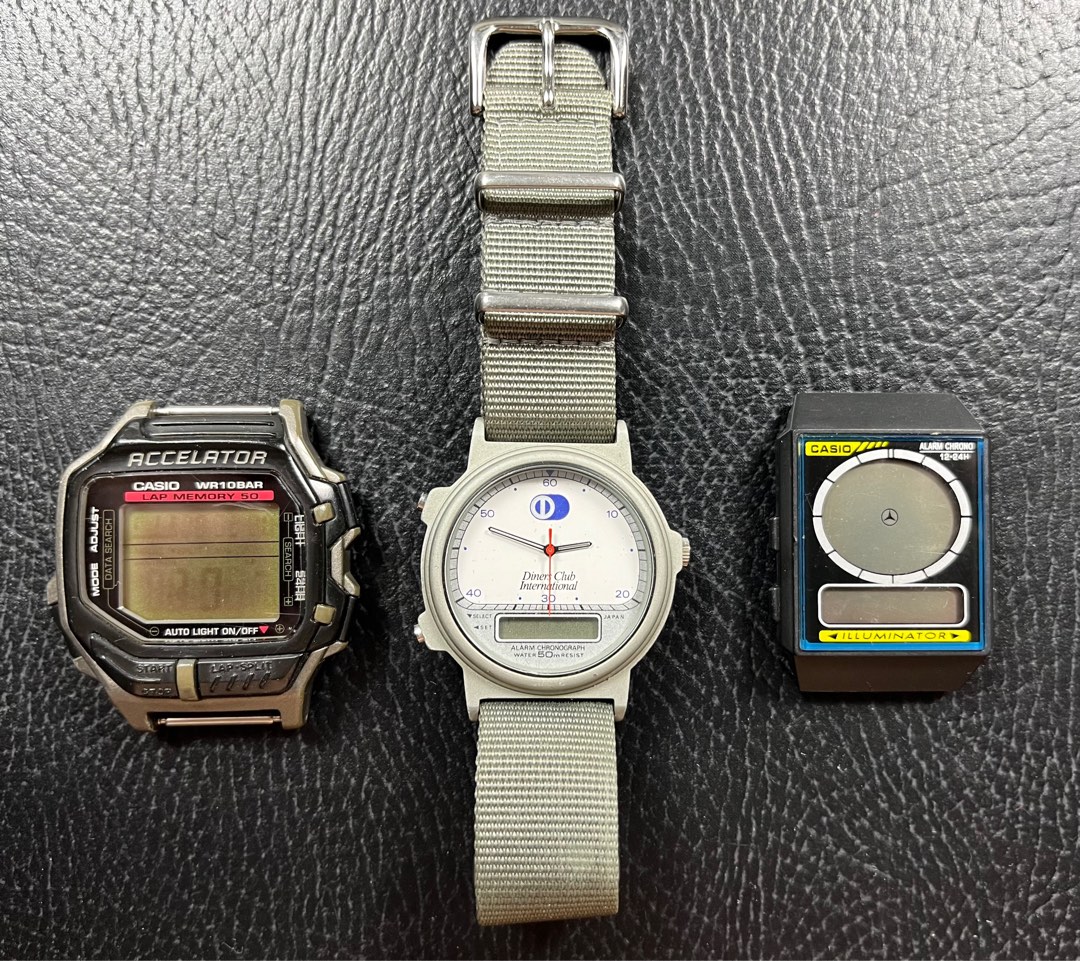 Vintage Watch - Vintage Casio ACL-200 / Casio Filmwatch FS-05 / 80s ...