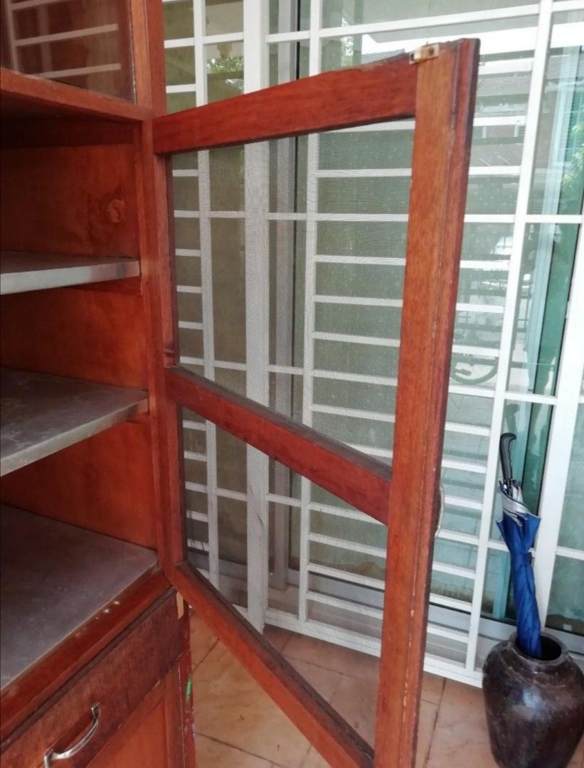 Vintage kitchen almari, Furniture & Home Living, Bathroom & Kitchen ...