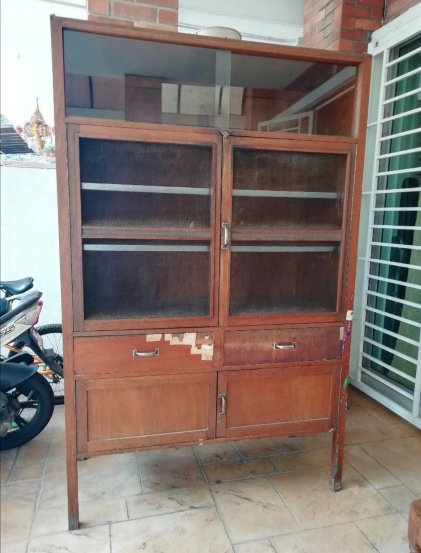 Vintage kitchen almari, Furniture & Home Living, Bathroom & Kitchen ...