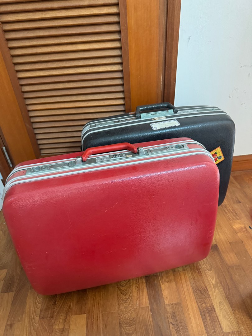 Vintage luggage deco, Hobbies & Toys, Travel, Luggage on Carousell