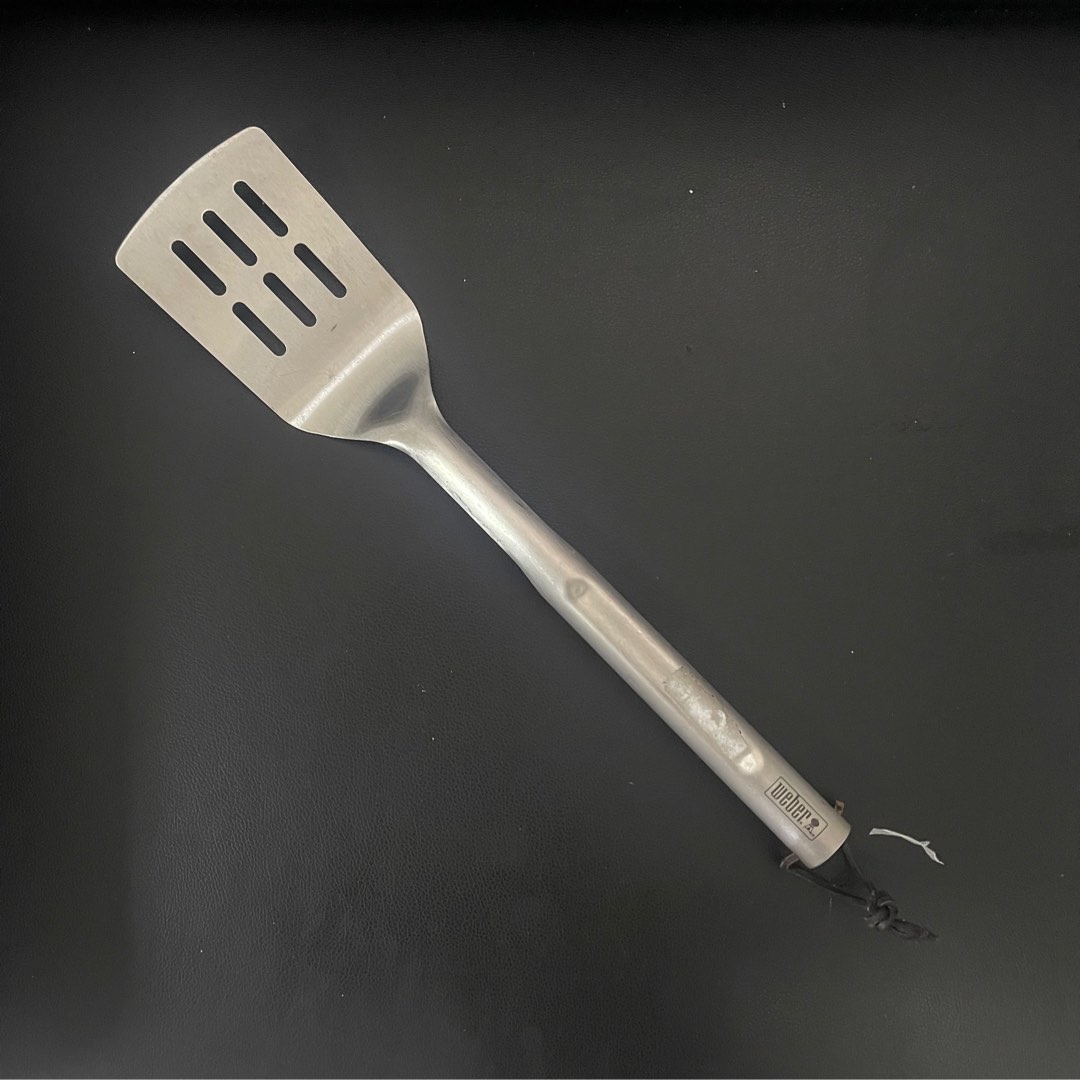 Weber Slotted Turner / Spatula Long Handle, Furniture & Home Living ...