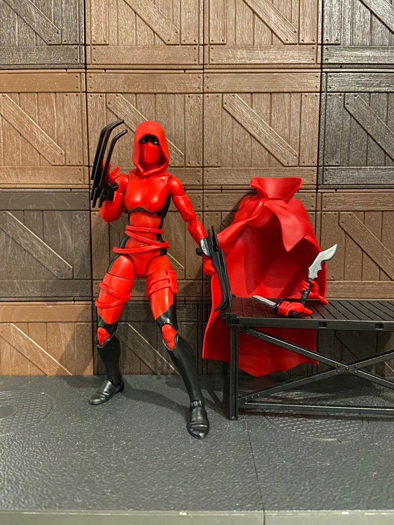 With black claw weapon 6” Red Widow Zabu baf wave Marvel Legends ...