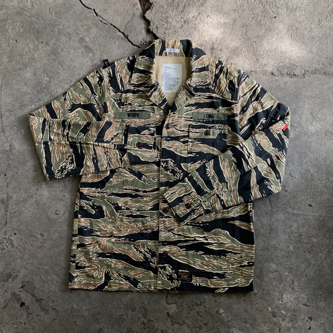WTAPS Tiger Camo Jacket, Men's Fashion, Coats, Jackets and Outerwear on ...