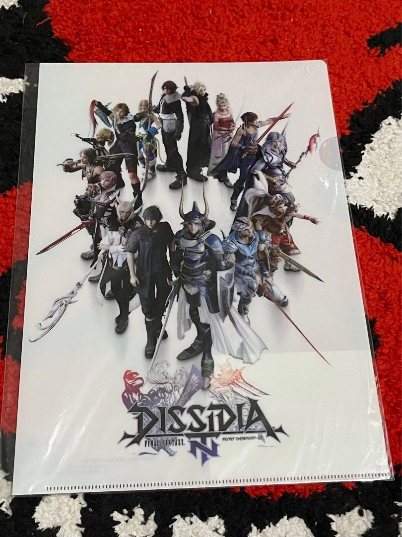 WTS FINAL FANTASY FILE SET A4 SIZE, Hobbies & Toys, Stationery & Craft ...
