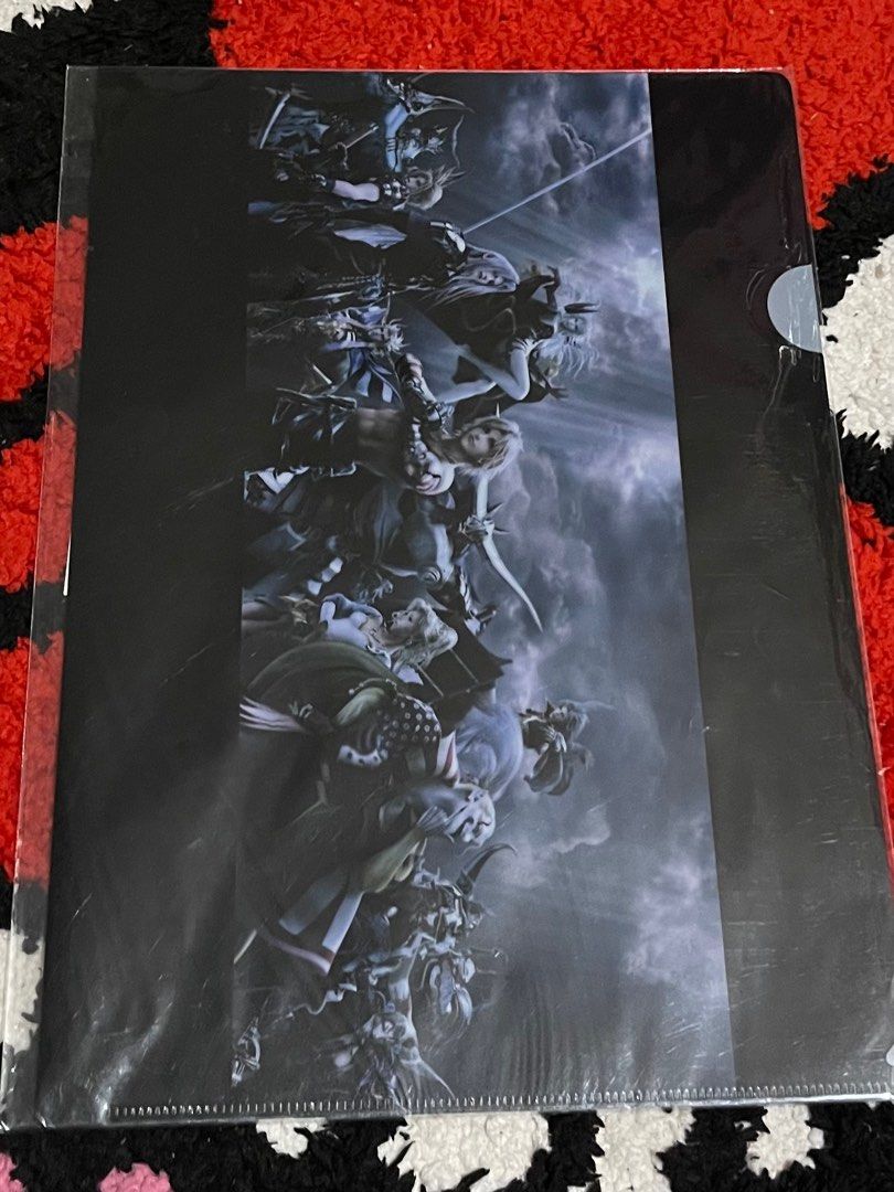 WTS FINAL FANTASY FILE SET A4 SIZE, Hobbies & Toys, Stationery & Craft ...