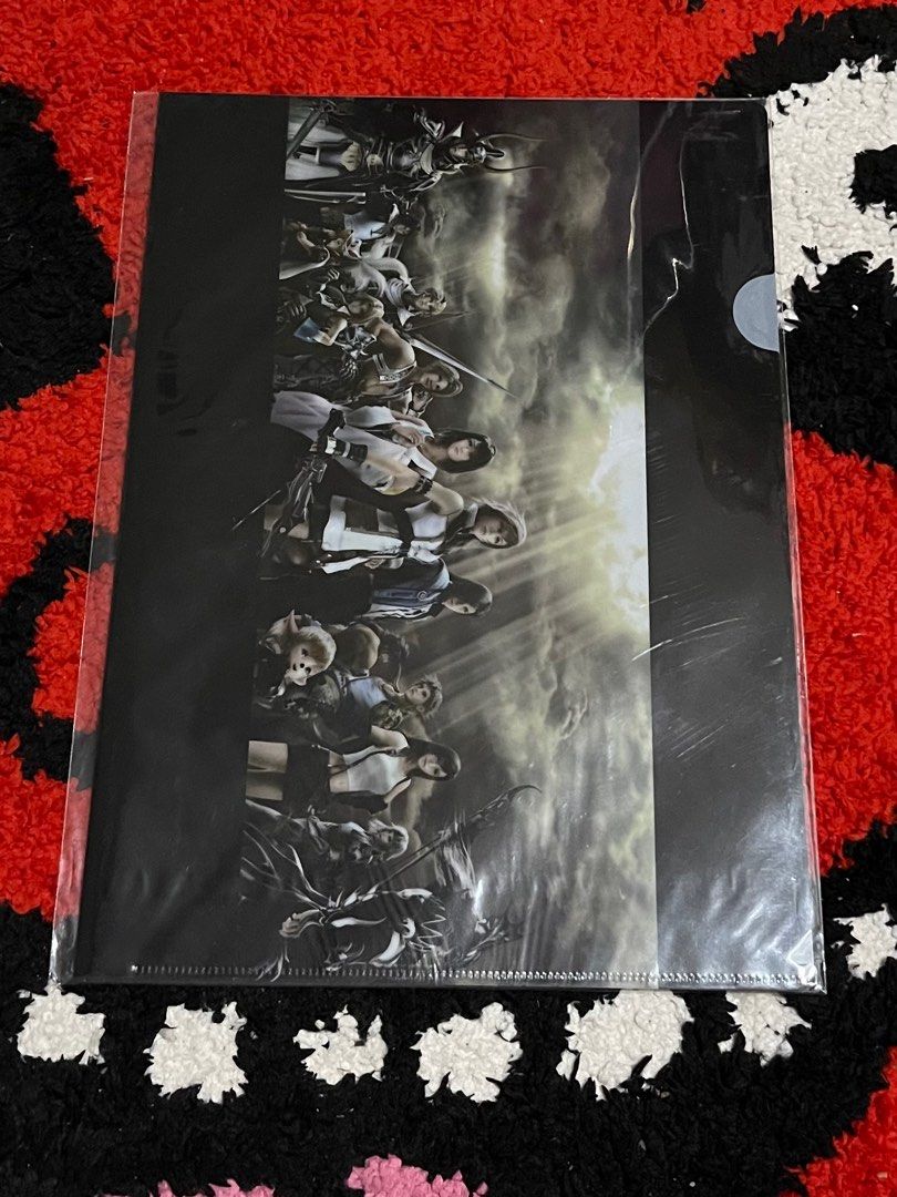WTS FINAL FANTASY FILE SET A4 SIZE, Hobbies & Toys, Stationery & Craft ...