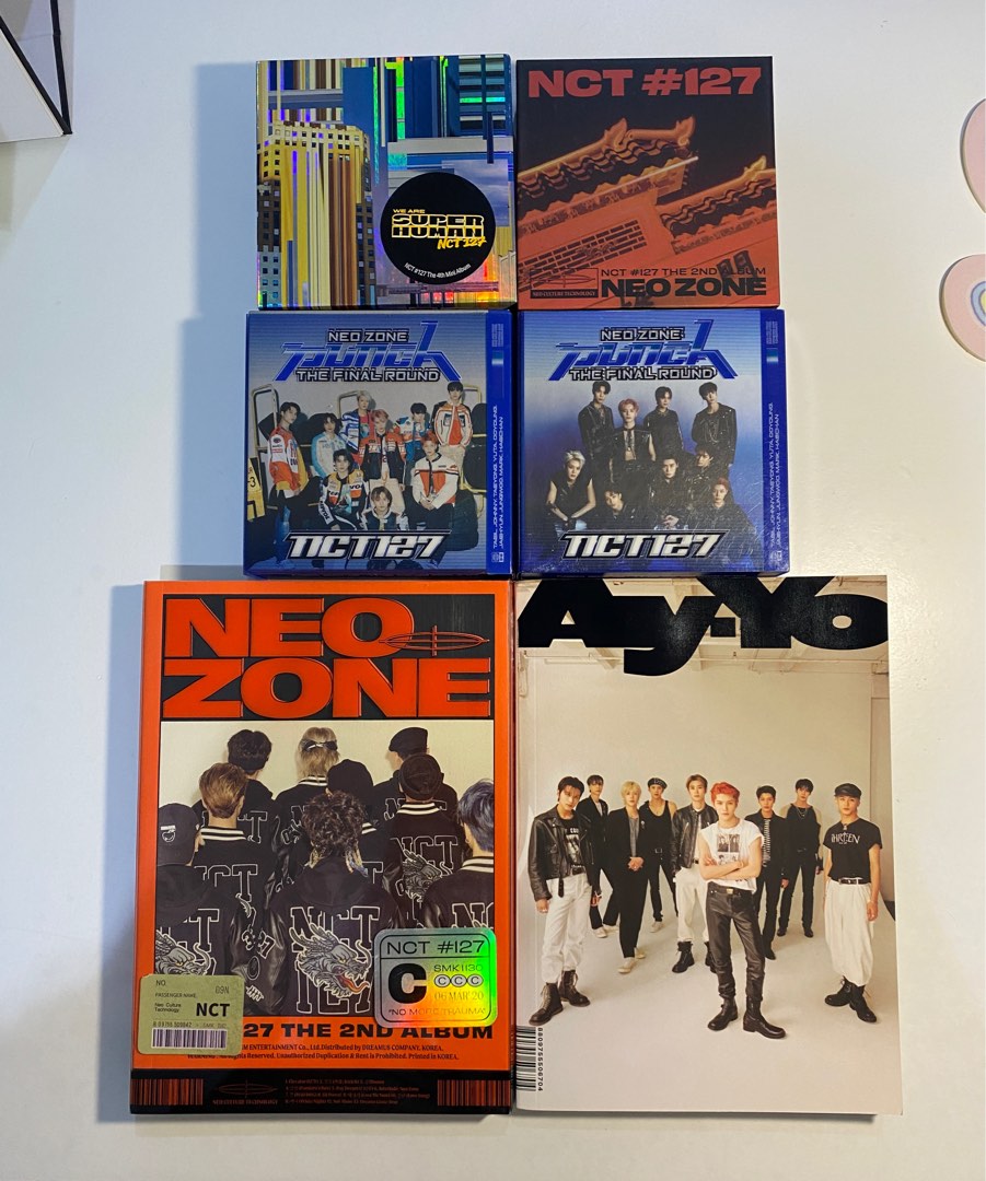 wts nct 127 neozone / ay-yo album & superhuman / neozone / tfr kihno ...