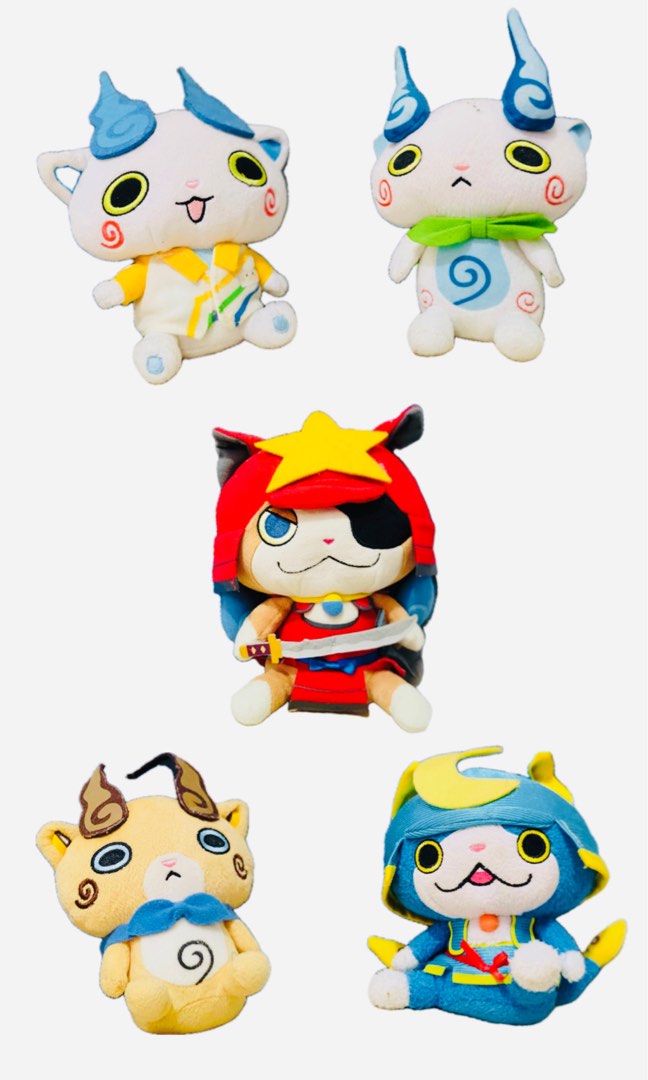 Yokai Watch Plushies, Hobbies & Toys, Toys & Games on Carousell