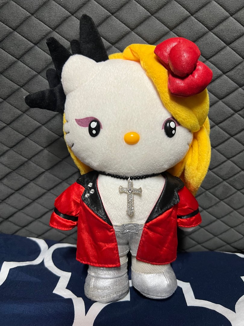 YOSHIKITTY YOSHI KITTY HELLO KITTY & X JAPAN Plush doll First Edition ...