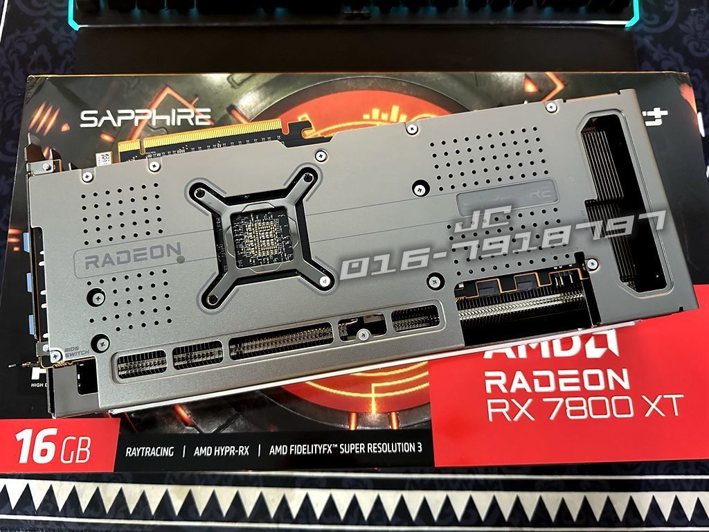 [2ND] Sapphire RX7800 XT Nitro + AMD Radeon 16GB Warranty Strix Vulcan ...