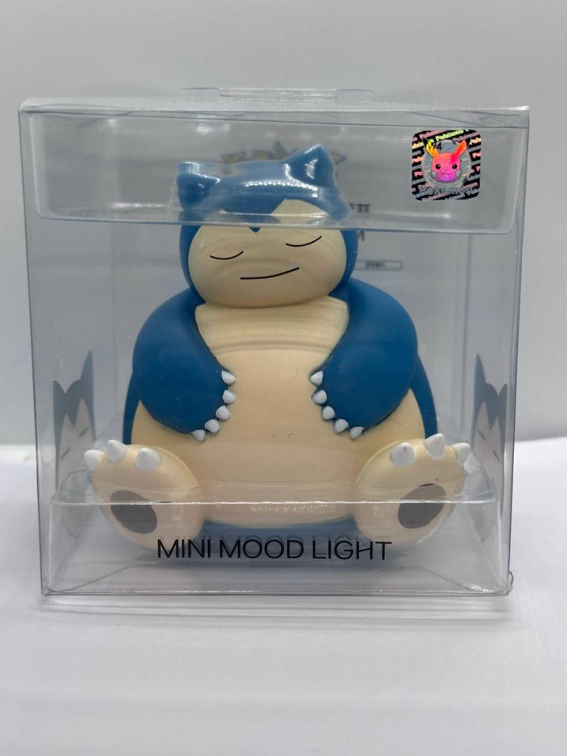 全新 正版 Pokemon 卡比獸 迷你夜燈 Mini Mood Light 寵物小精靈 寶可夢, 傢俬＆家居, 燈飾及風扇, 燈飾 ...