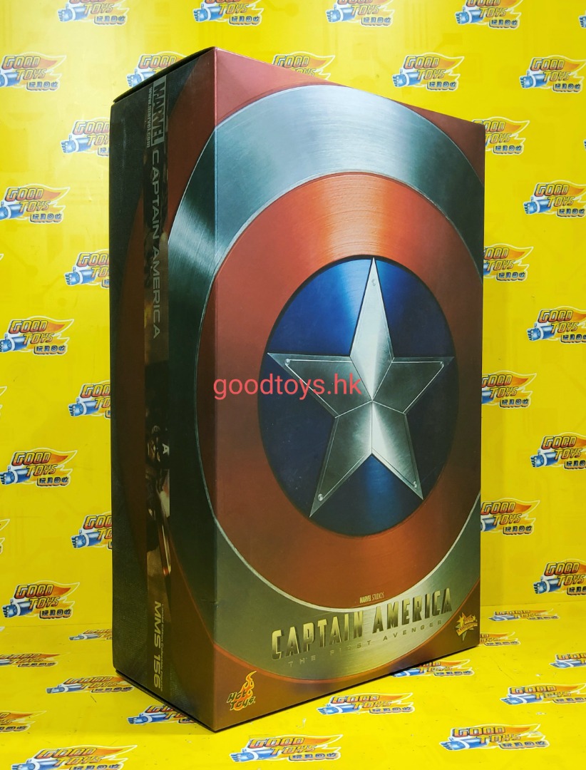 中古已開封 HOTTOYS MMS156 1/6 12吋 CAPTAIN AMERICA THE FIRST AVENGER 美國隊長 復仇者 ...