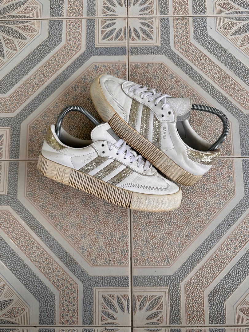 Adidas Samba rose, Women's Fashion, Footwear, Sneakers on Carousell
