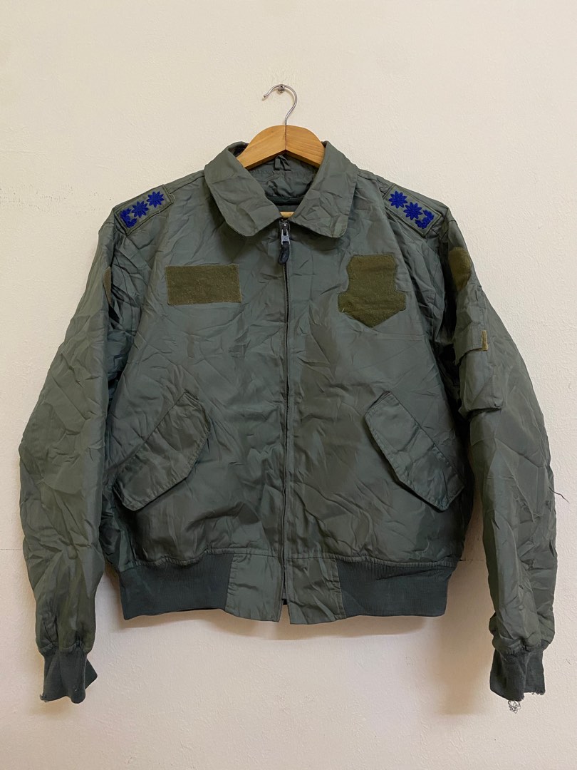 Airborne Bomber Jacket Vintage, Men's Fashion, Coats, Jackets and ...