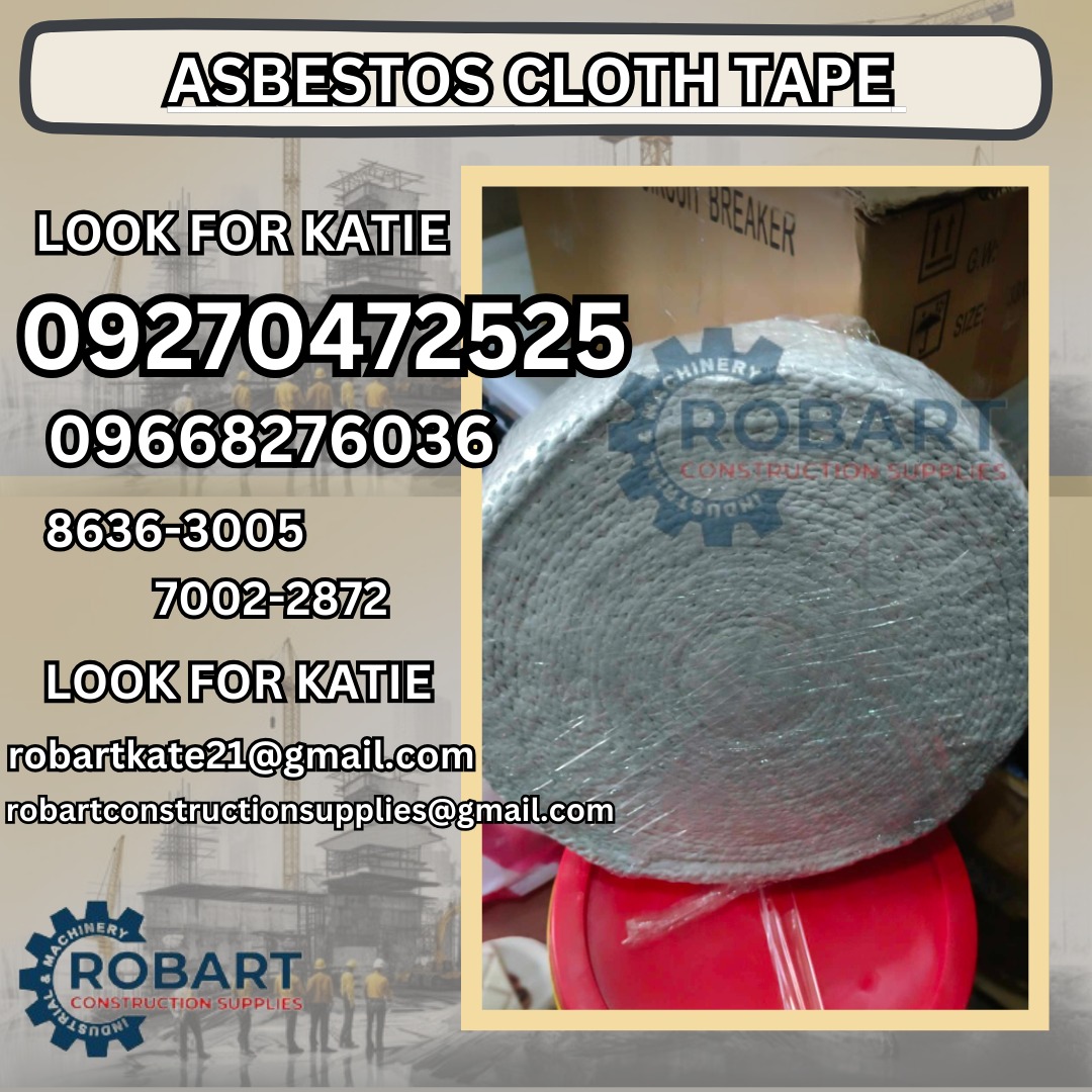 ASBESTOS CLOTH TAPE, Commercial & Industrial, Construction Tools ...