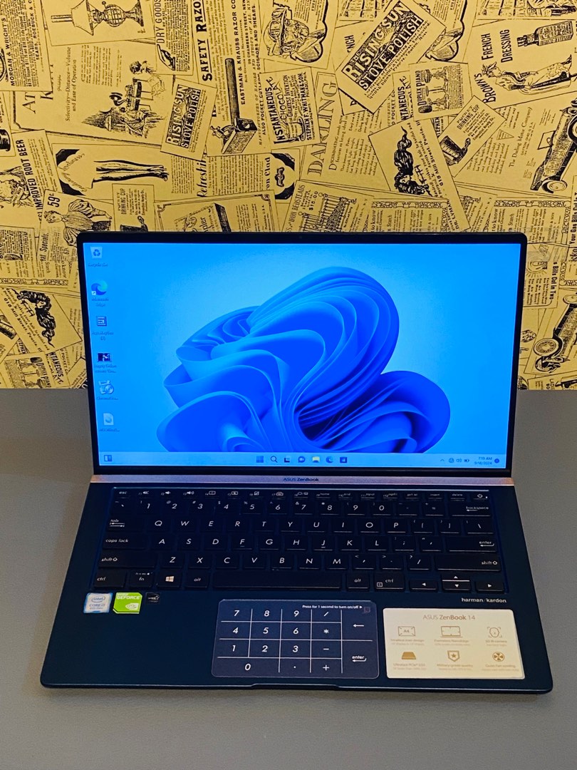 ASUS ZENBOOK (UX433FN, Computers & Tech, Laptops & Notebooks on Carousell
