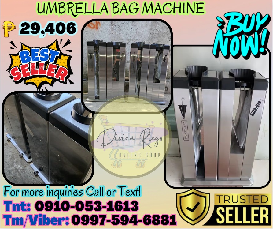 Automatic wet Umbrella Bag Dispenser Umbrella wrapping Machine ...