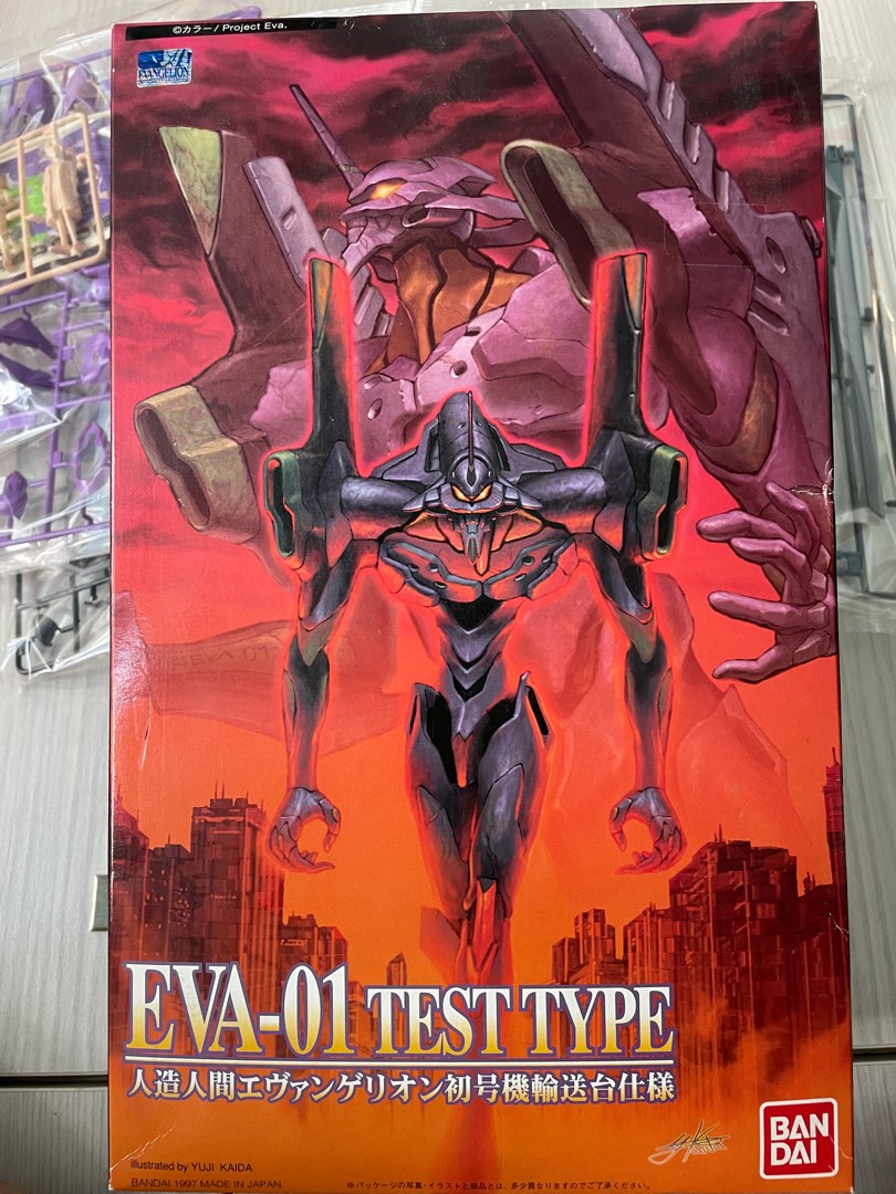 全新 Bandai LM HG 限量版 新世紀福音戰士 EVA-01 Test type 初號機配輸送台, 興趣及遊戲, 玩具 & 遊戲類 ...