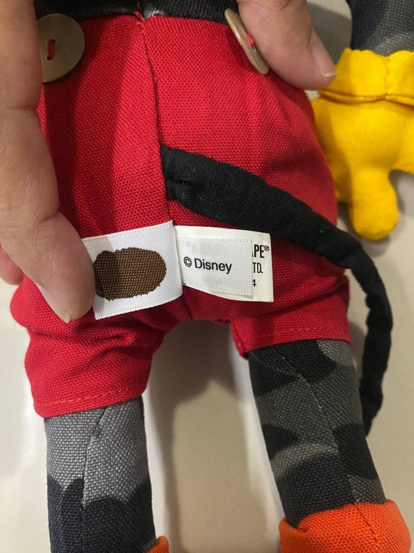 BAPE 2008 x Disney Bape Camo Mickey Mouse Plush doll A bathing Ape ...