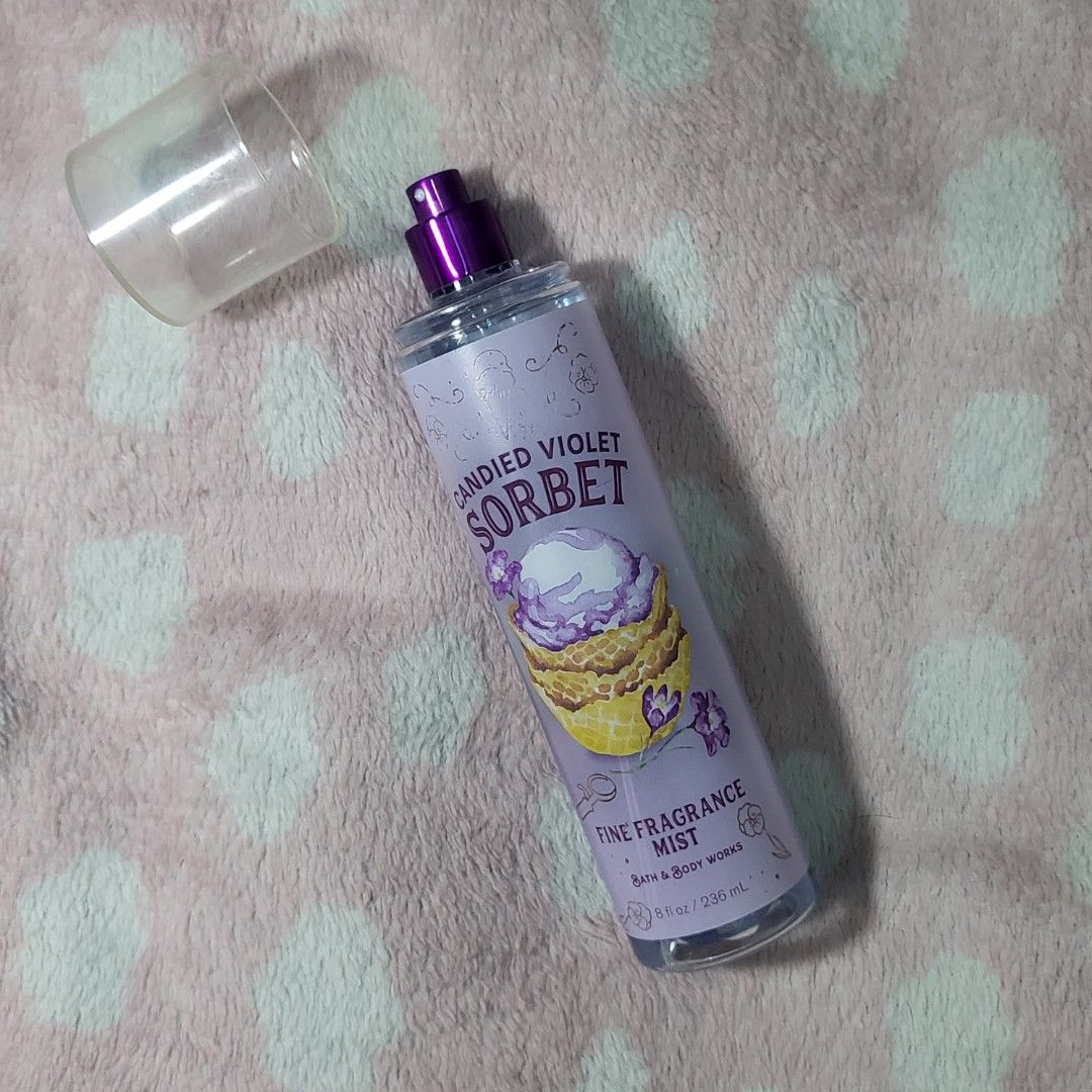 BBW Candied Violet Sorbet, Beauty & Personal Care, Fragrance ...