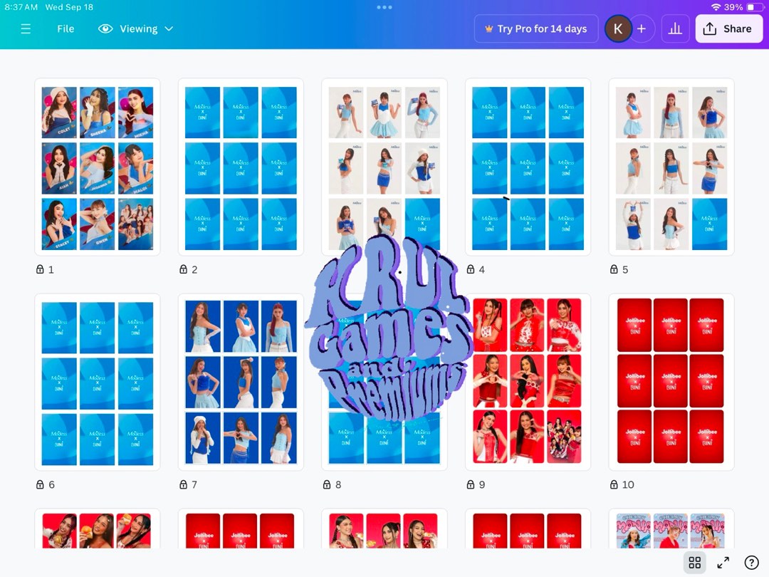 BINI Photocards, Hobbies & Toys, Memorabilia & Collectibles, Fan ...