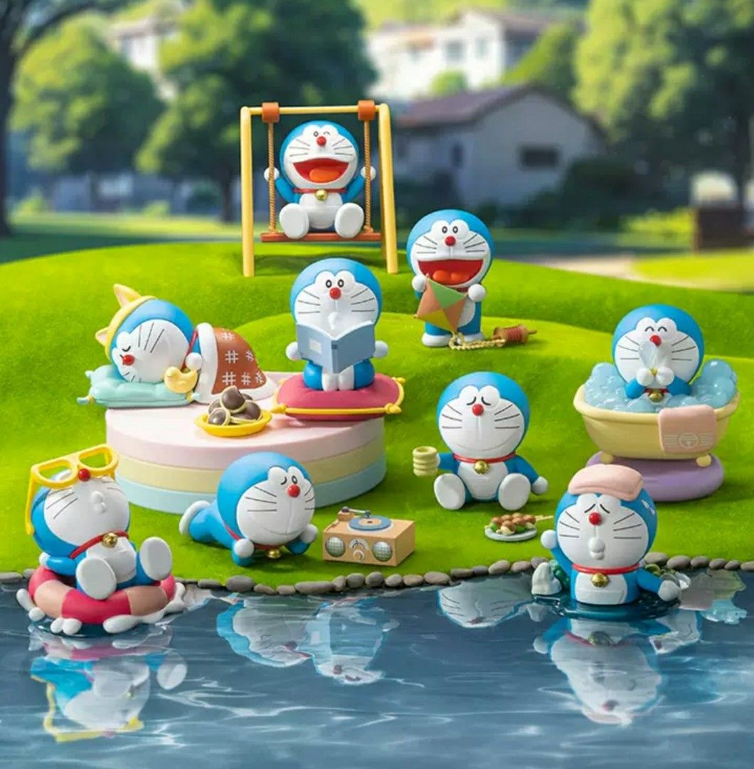 [BRAND NEW! 52TOYS] 52TOYS DORAEMON TAKE A BREAK SERIES FULL SET AND ...