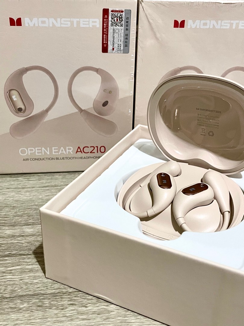 BRANDNEW Monster Open Ear AC210, Audio, Earphones on Carousell