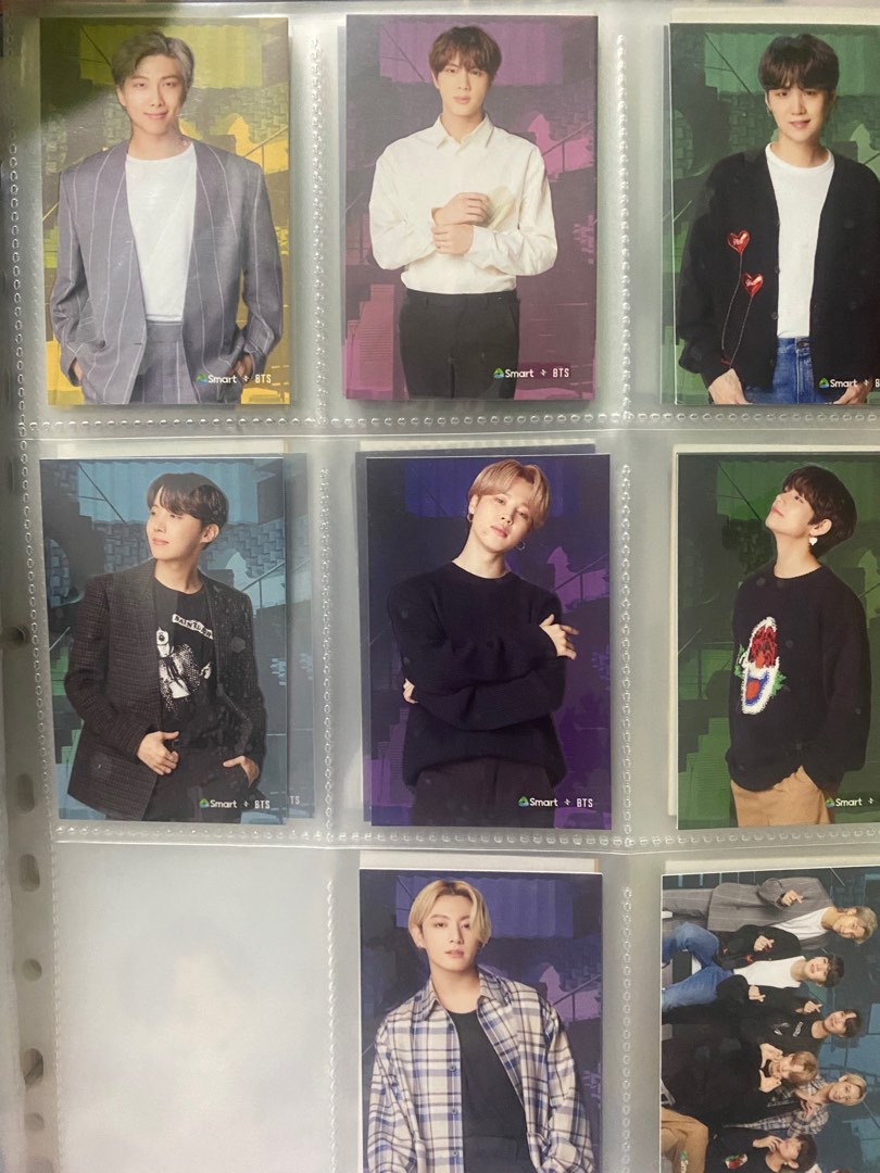 BTS smart photocard pc namjoon seokjin yoongi hoseok jimin taehyung jungkook rm jin suga jhope v ...