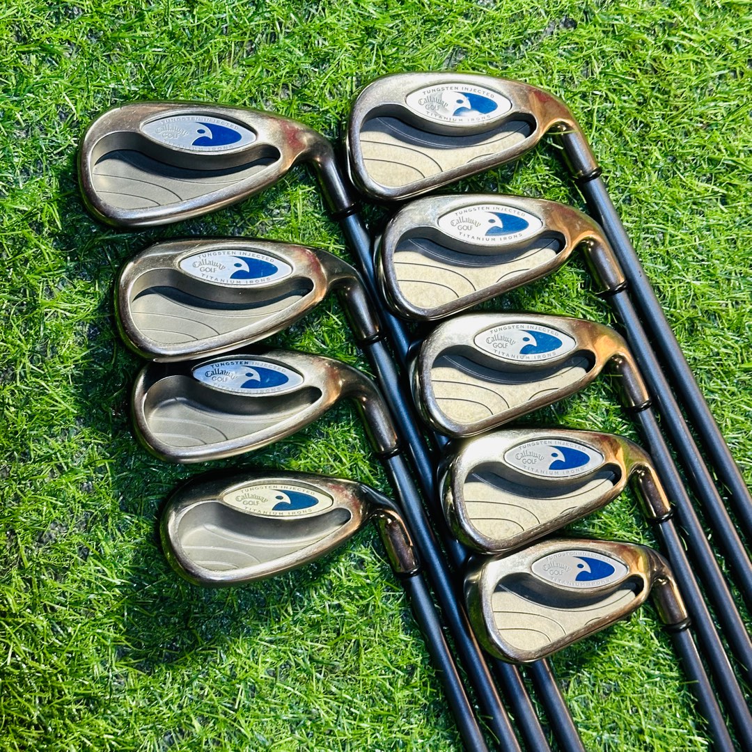 CALLAWAY HAWKEYE Golf Irons Set 3-4-5-6-7-8-9-P-S Regular Flex from ...