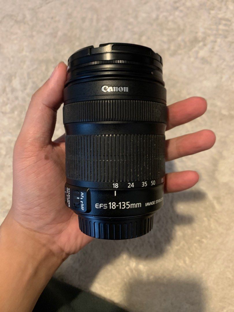 Canon EFS 18-135mm Lens, Photography, Lens & Kits on Carousell