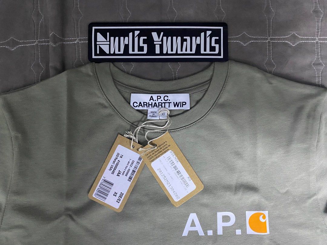 Carhartt WIP X APC Made in Turkey, Women's Fashion, Tops, Shirts on ...