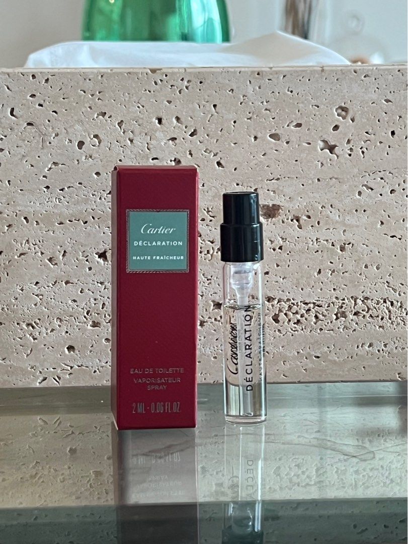 Cartier Declaration 2ml Eau De Toilette Tester Sample Size, Beauty ...