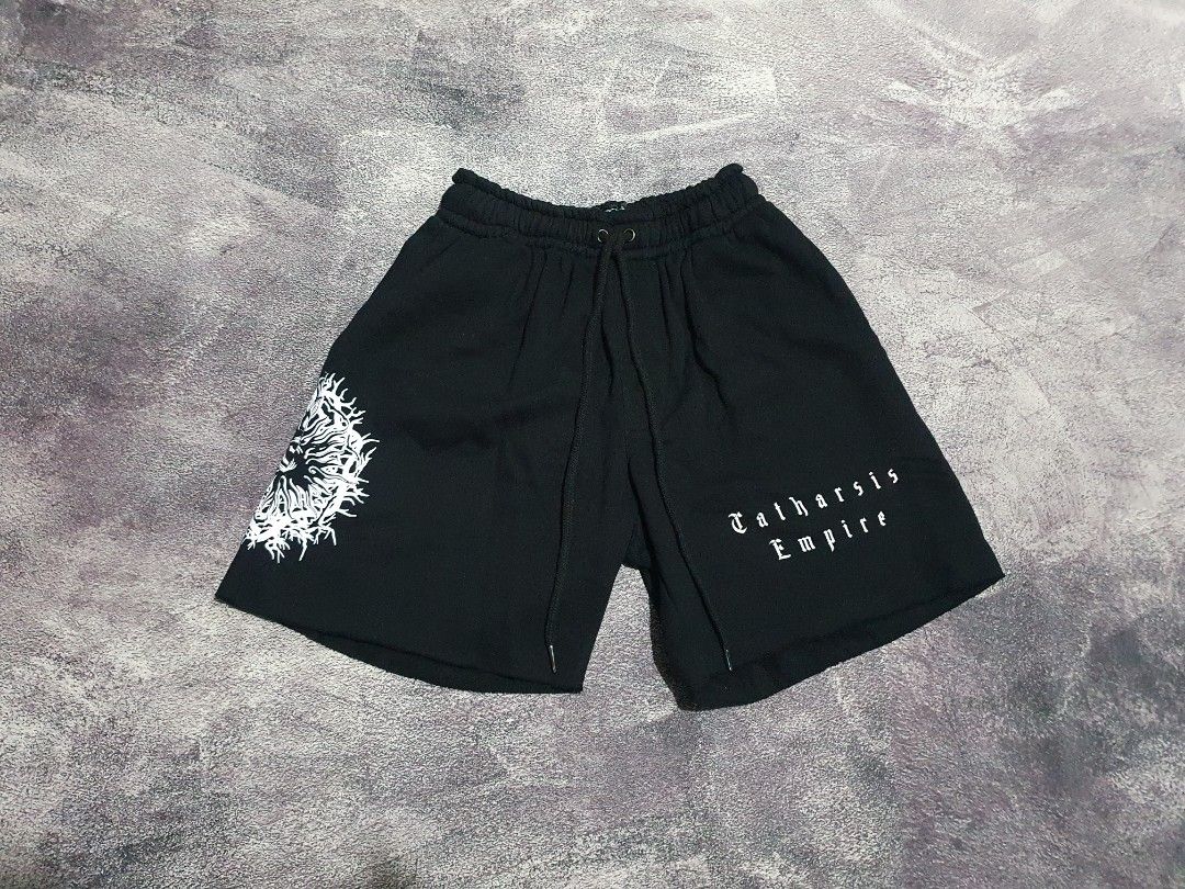 CATHARSIS REBORN MISAE UNFINISHED SWEAT SHORTS ORIGINAL CELANA PENDEK ...