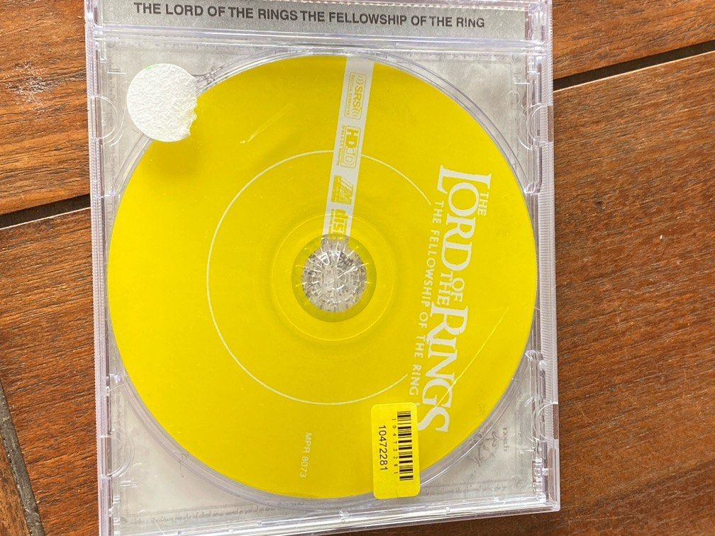CD - Lord of the Rings / Fellowship of the Ring Soundtrack, Hobbies ...
