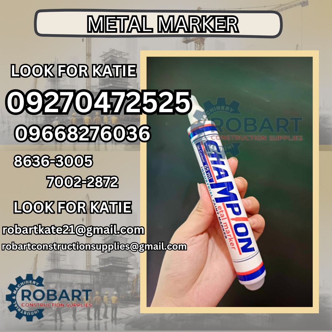 CHAMPION METAL MARKER, Commercial & Industrial, Construction Tools ...