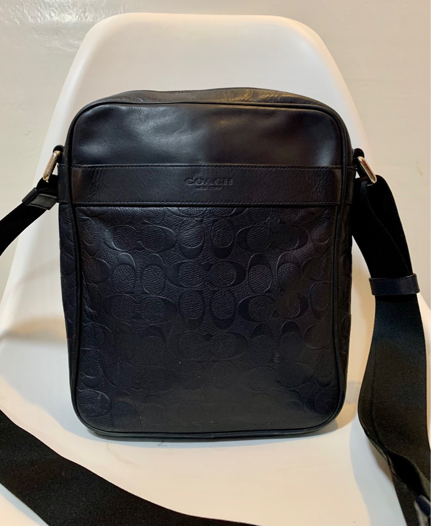 Coach Sling for Men Charles Flight Bag F11741, Men's Fashion, Bags ...