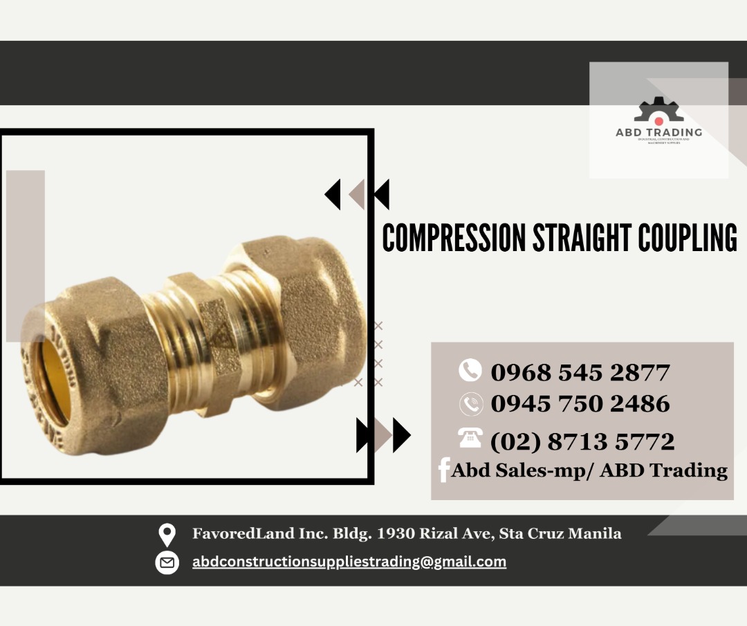 COMPRESSION STRAIGHT COUPLING, Commercial & Industrial, Construction ...