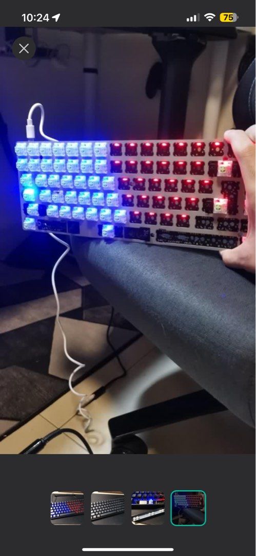 Custom Mechanical Keyboard 75%, Computers & Tech, Parts & Accessories ...