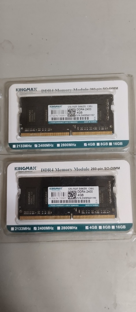 DDR4 Laptop Memory Cards, Computers & Tech, Parts & Accessories ...