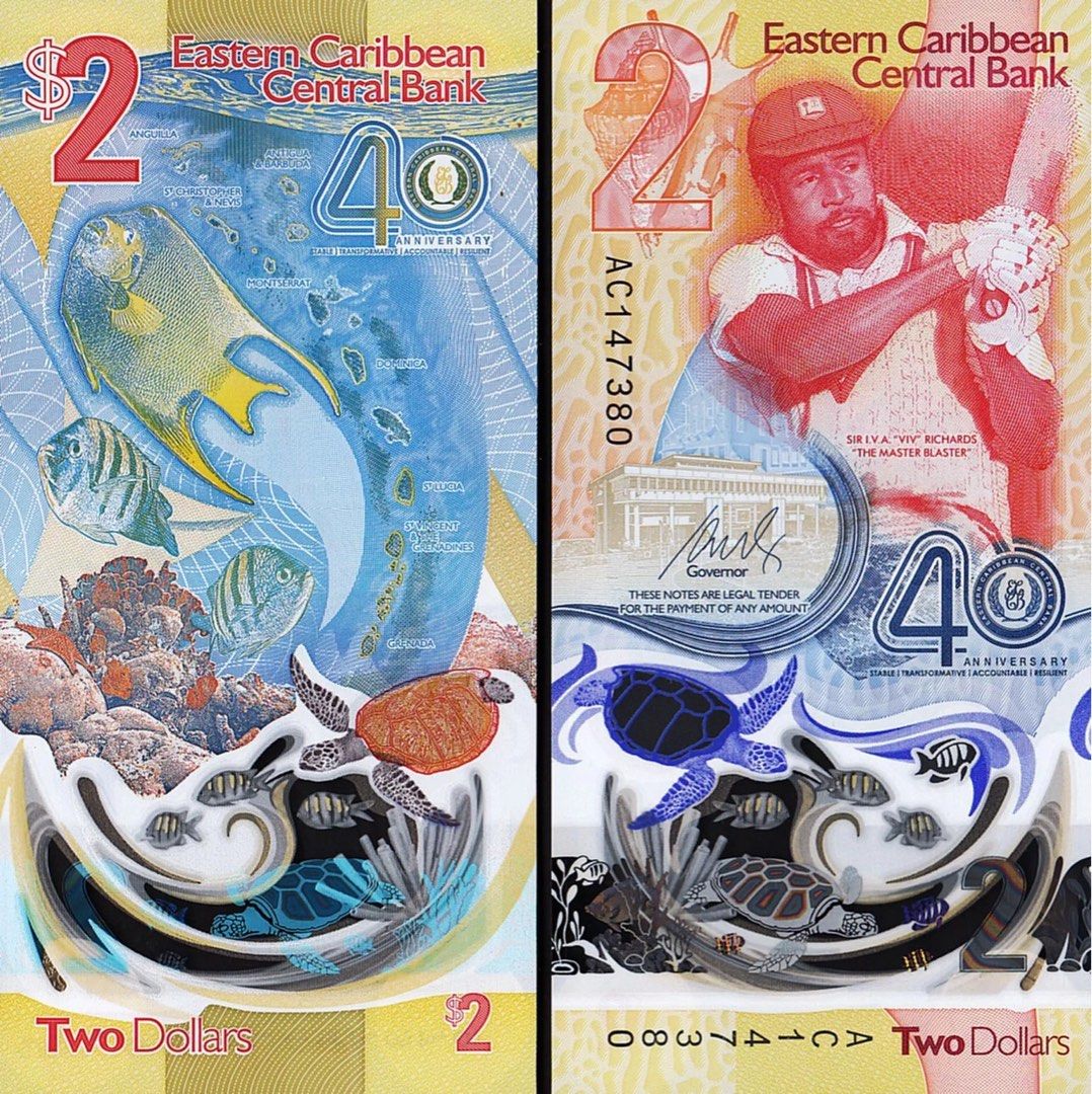 East Caribbean 2023 40th years of the Eastern Caribbean Central Bank ...