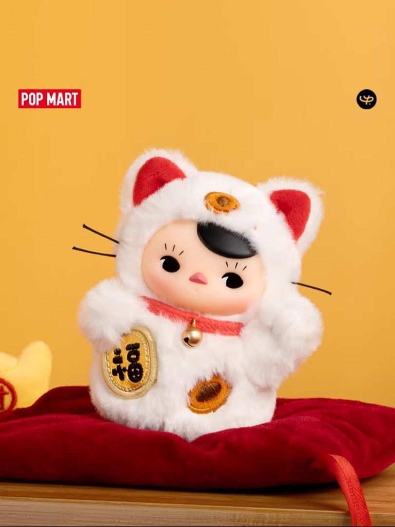 [EXCLUSIVE | SECRET!] POPMART PUCKY FORTUNE CAT SECRET ROLY POLY CAT ...