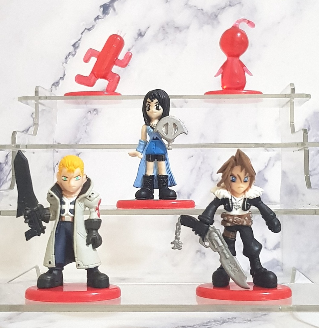 Final Fantasy Figure Coca Cola Collection Loose Squall Leonhart Rinoa ...