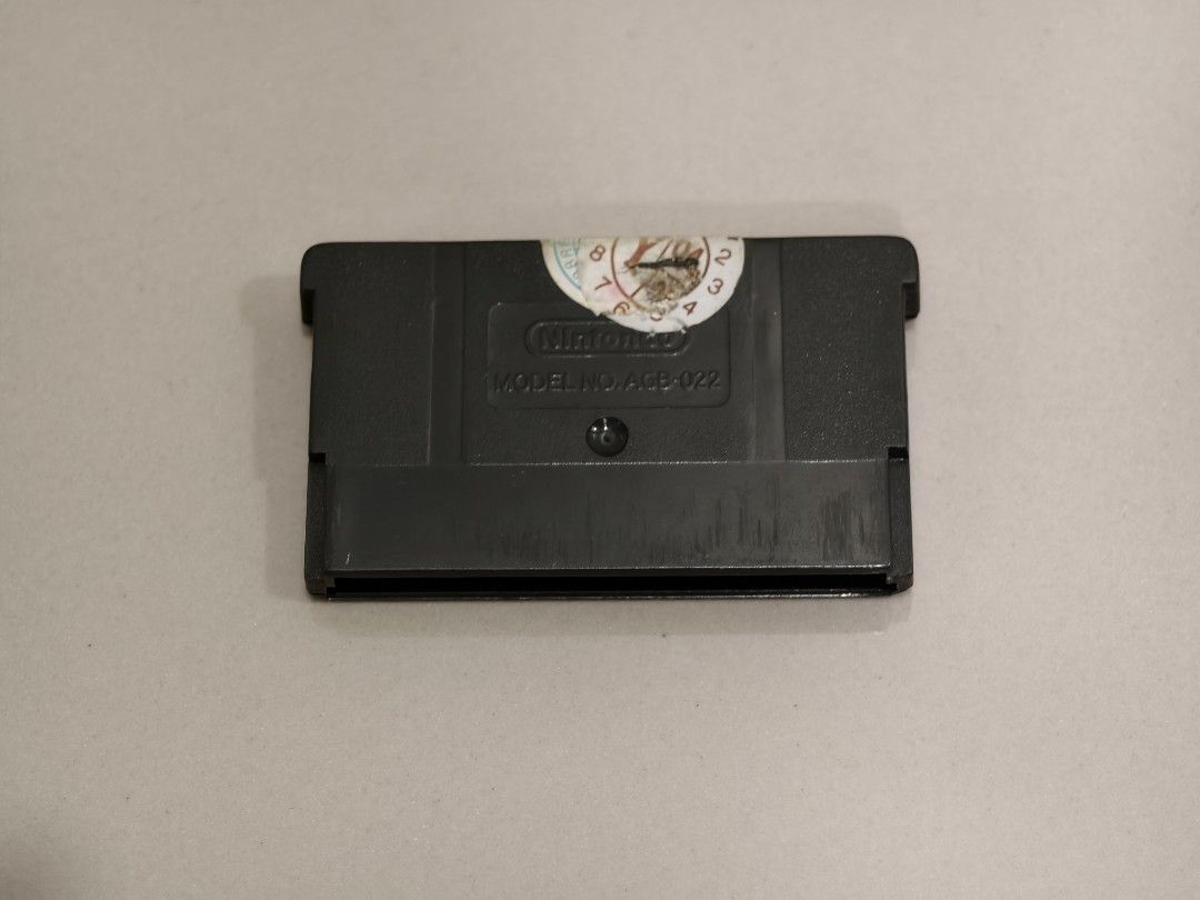 Gameboy Advanced GBA Games Spiderman Gundam Seed 134 in 1 Cartridge ...